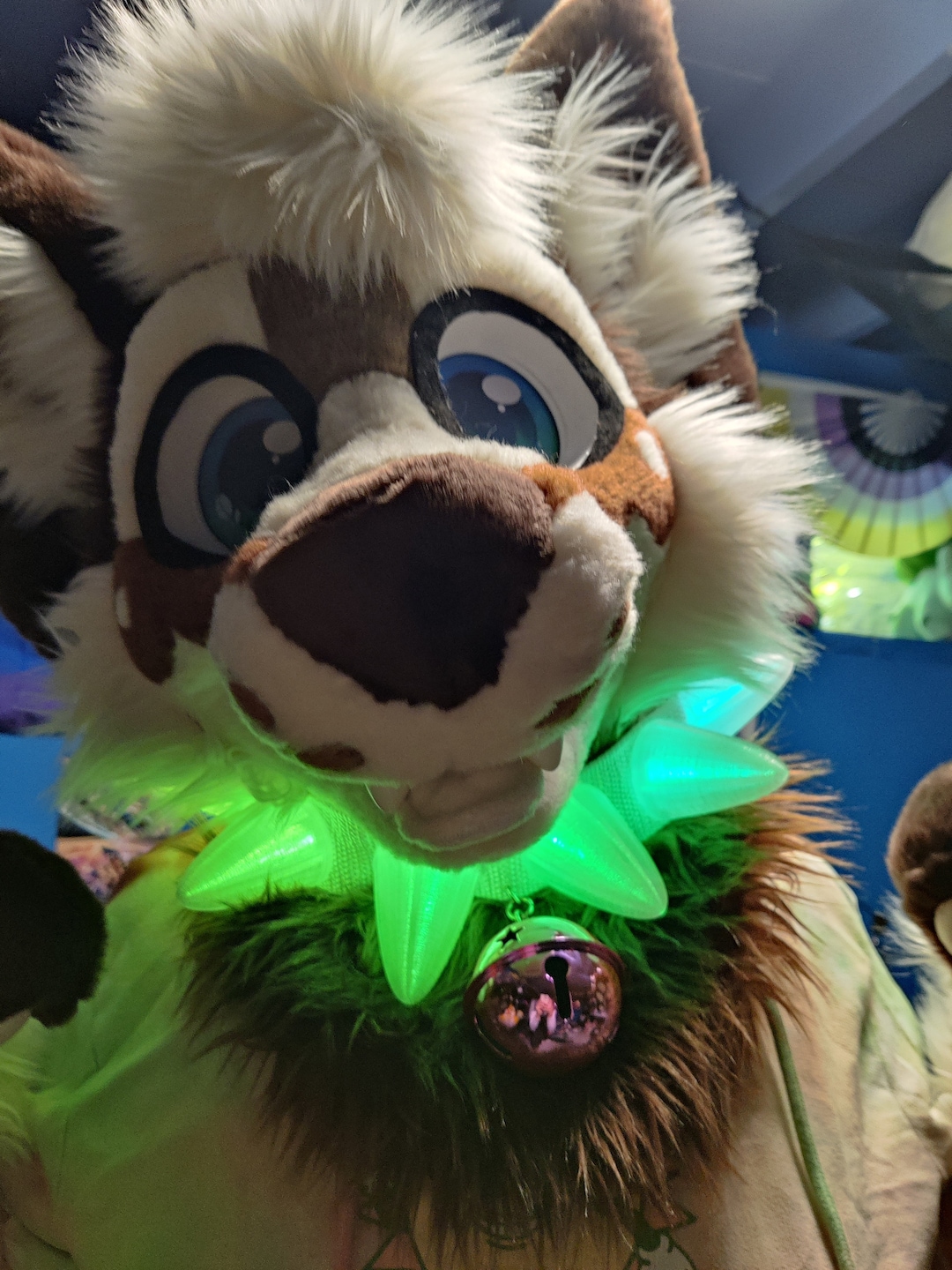 Version 8 RGB LED Fursuit Spike Collar, 9 Spikes Collar - Etsy