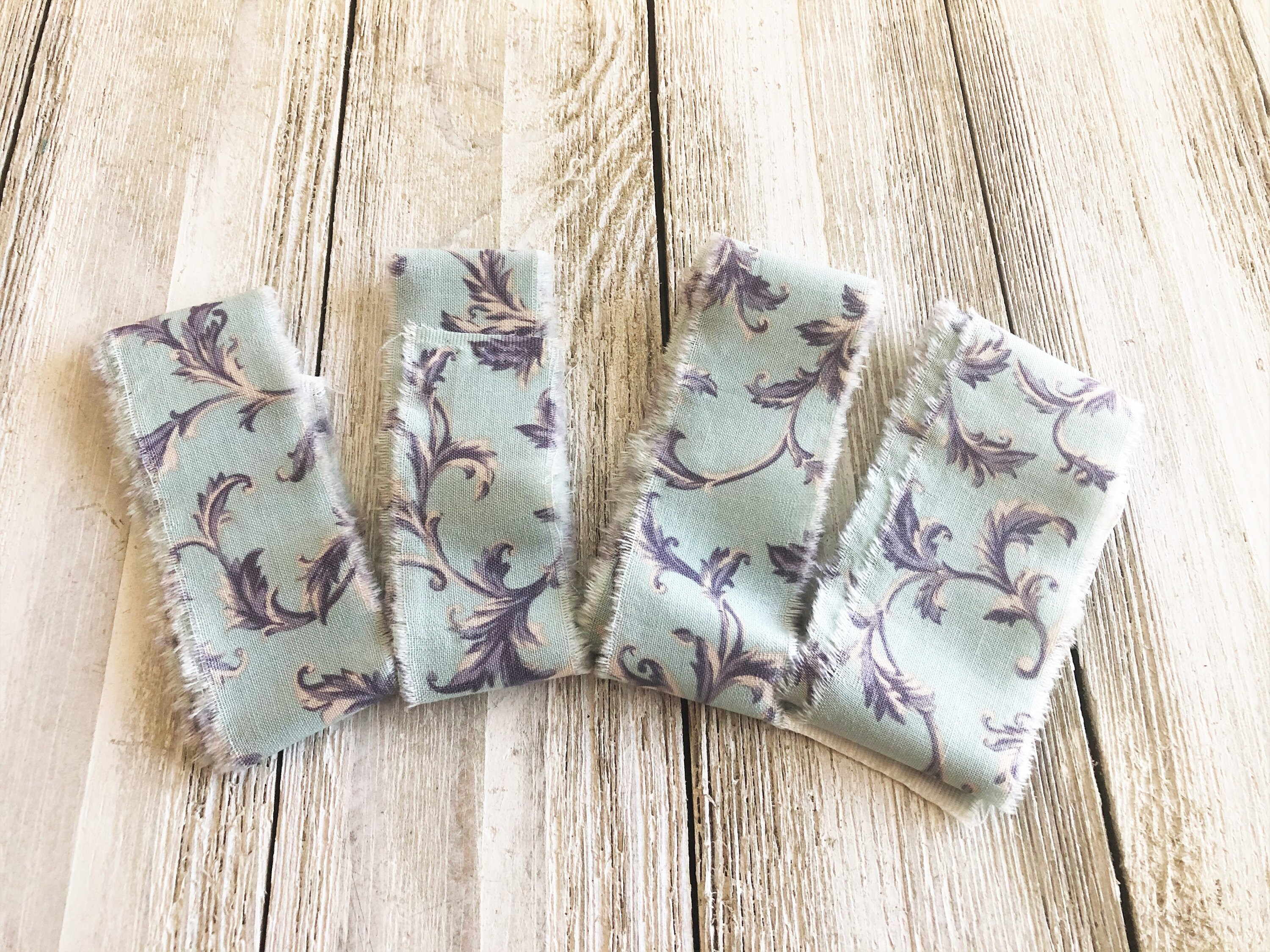 VINTAGE Hand Torn FABRIC RIBBON Shabby Chic Fabric Ribbon - Etsy