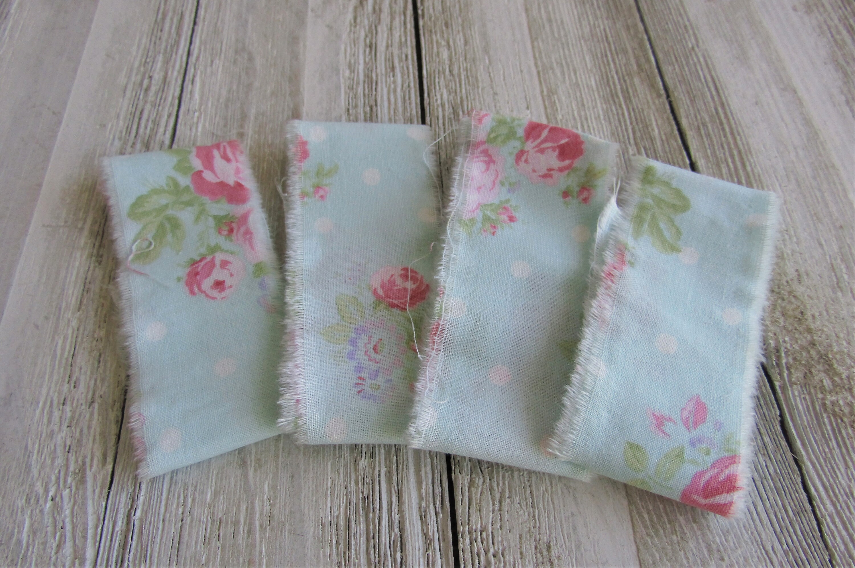 VINTAGE Hand Torn FABRIC RIBBON Shabby Chic Fabric Ribbon | Etsy