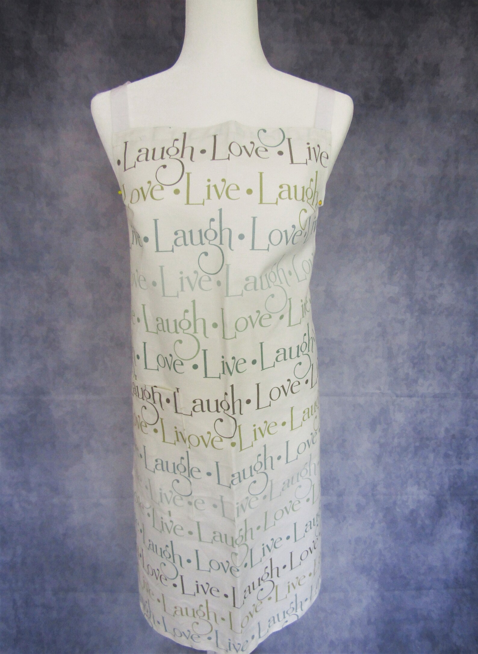 CHEF APRON Full Kitchen Apron WORD Print Apron - Etsy UK