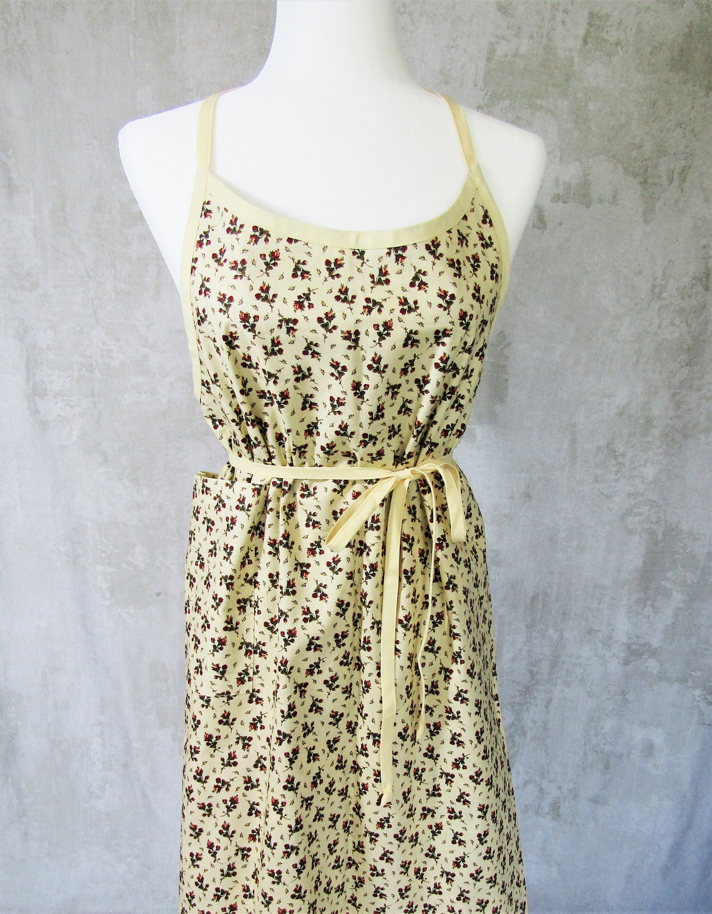 REVERSIBLE Full Kitchen Apron Updated Chef-style Apron - Etsy