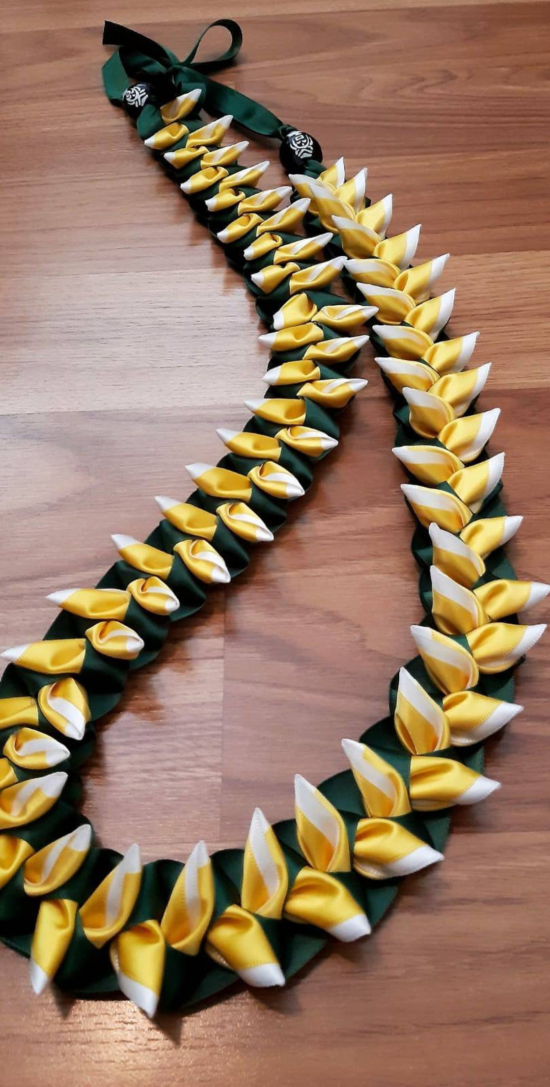 AU Based Heliconia Ribbon Lei yellow/white - Etsy