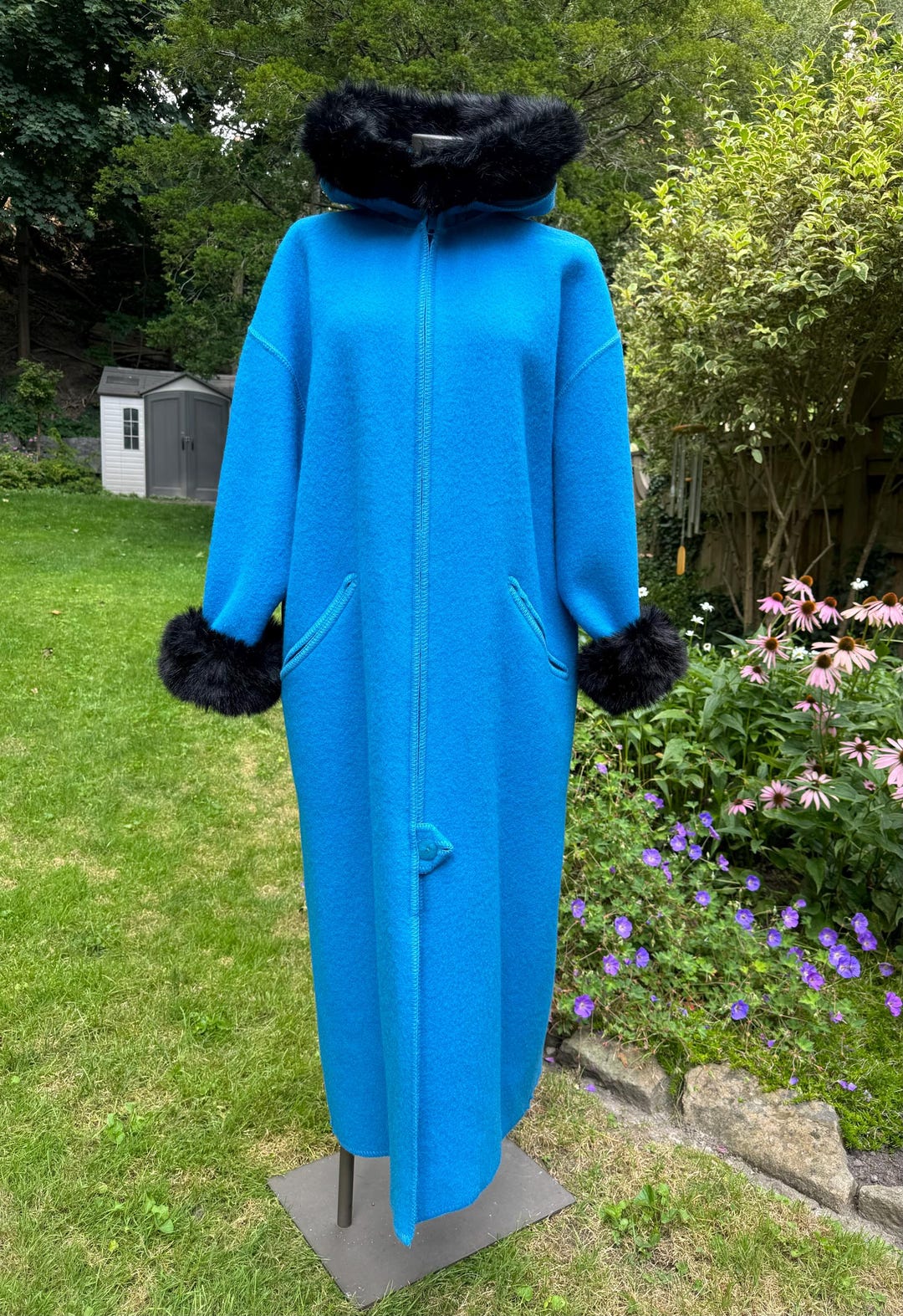 Vintage Wool Coat Linda Lundstrom La Parka Oversize Fit - Etsy