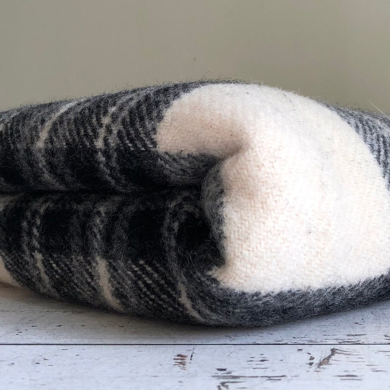Plaid Wool Throw - Etsy