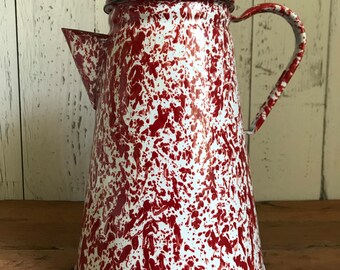 Red Graniteware - Etsy