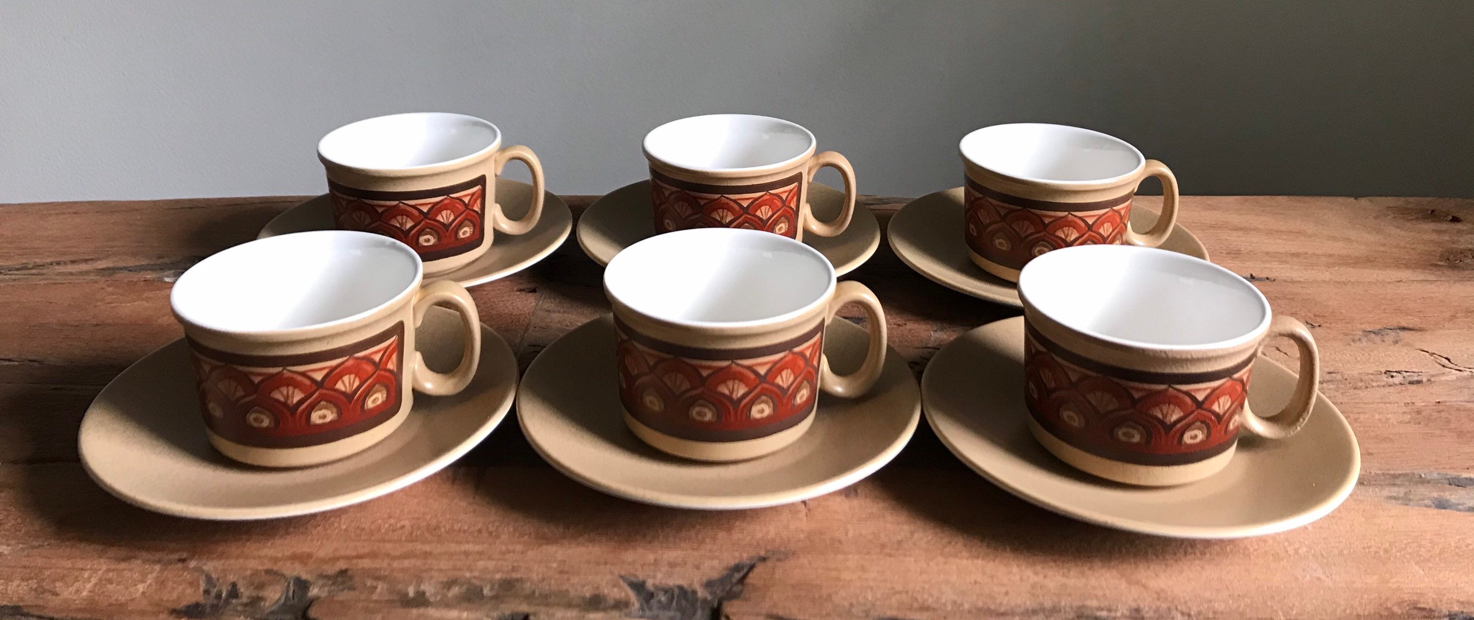 Vintage Cups and Saucers Lord Nelson Pottery England | Etsy