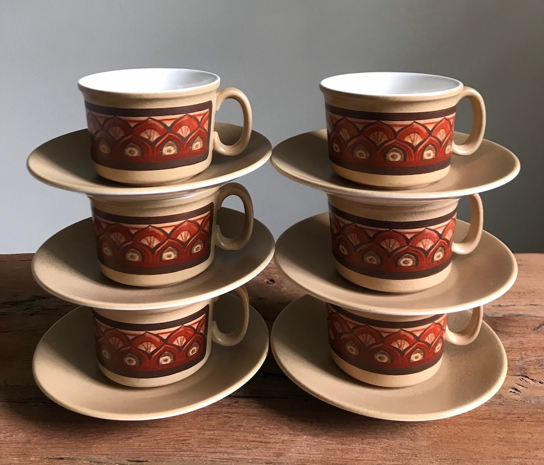 Vintage Cups and Saucers Lord Nelson Pottery England - Etsy