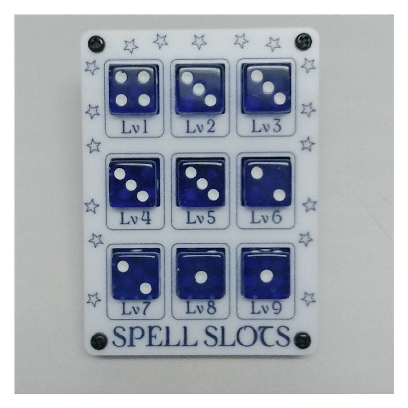Spell Slot Counter for D&d/dungeons and Dragons Spell - Etsy