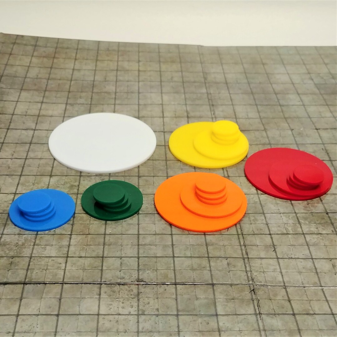 Acrylic Monster/npc Tokens for Tabletop Gaming - RPG | Dungeons and ...