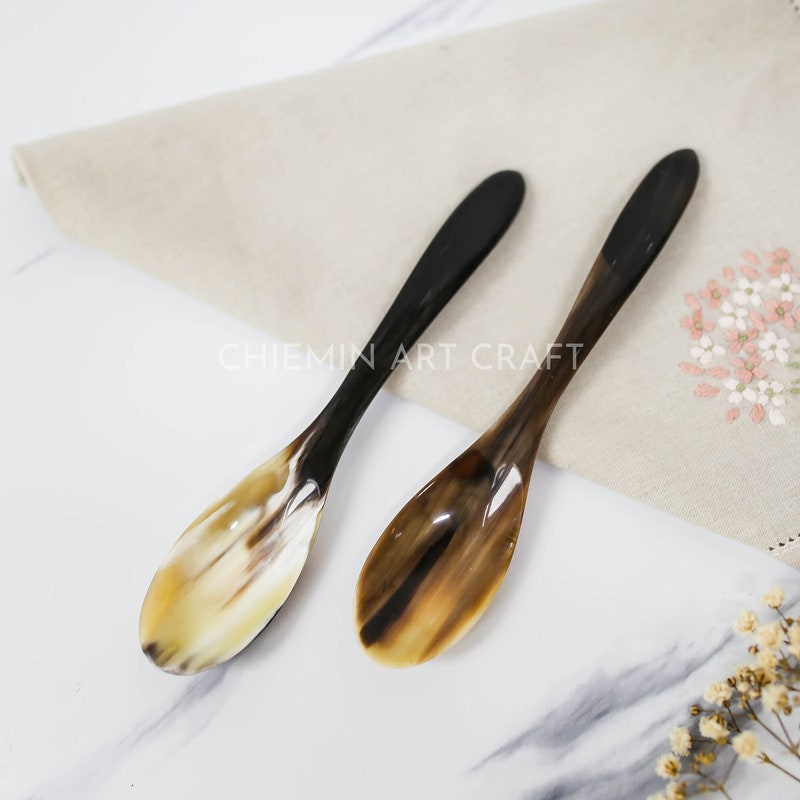 Horn Spoon - Etsy