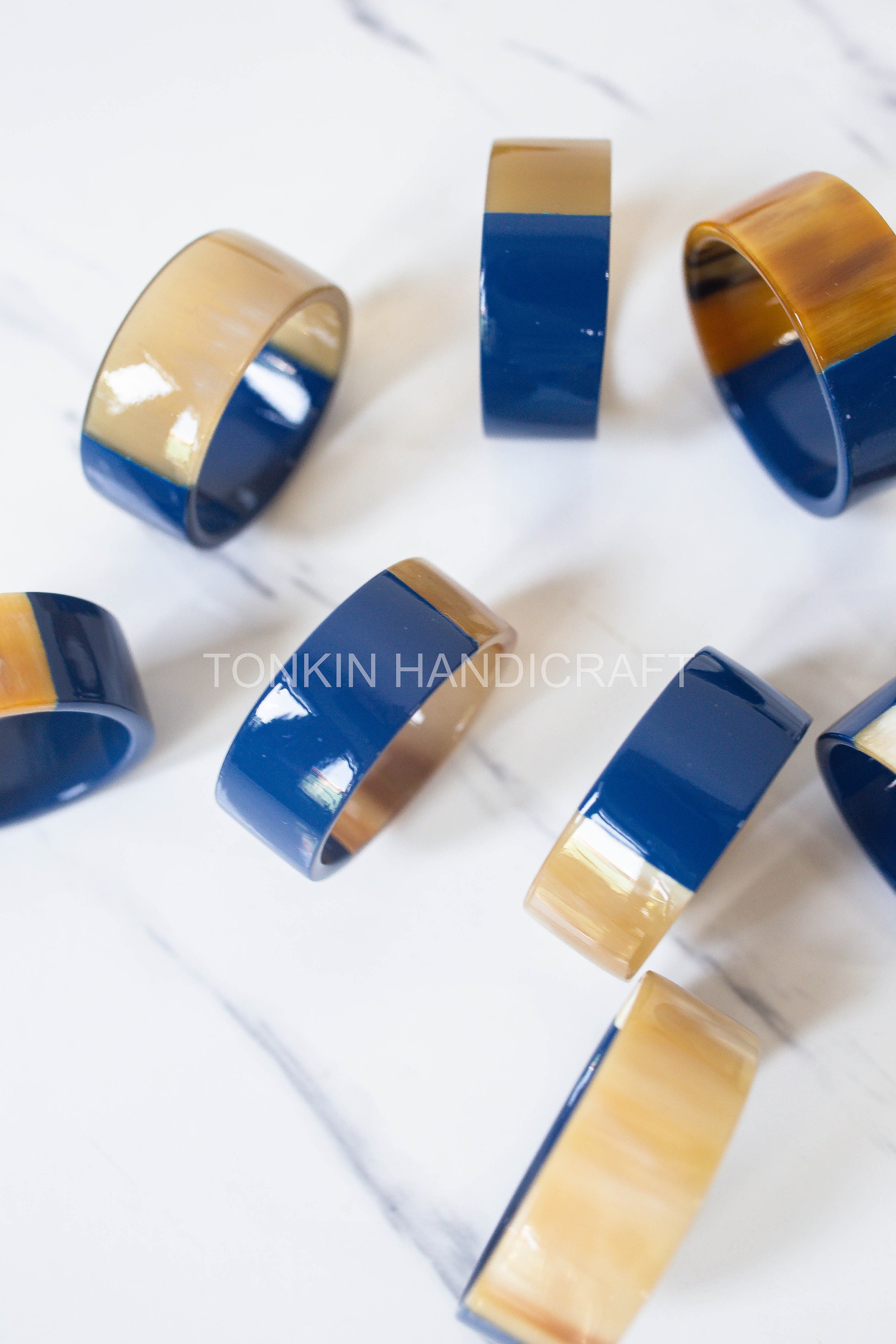 Buffalo Horn Napkin Ring, Table Decor, Boho Napkin Ring, Natural Personalized Utensils,eco ...