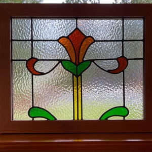 Large Stained Glass Window - Etsy