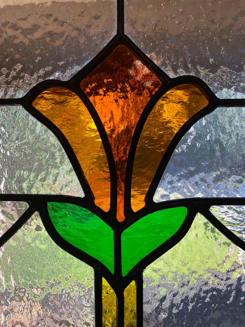 Large Stained Glass Window - Etsy