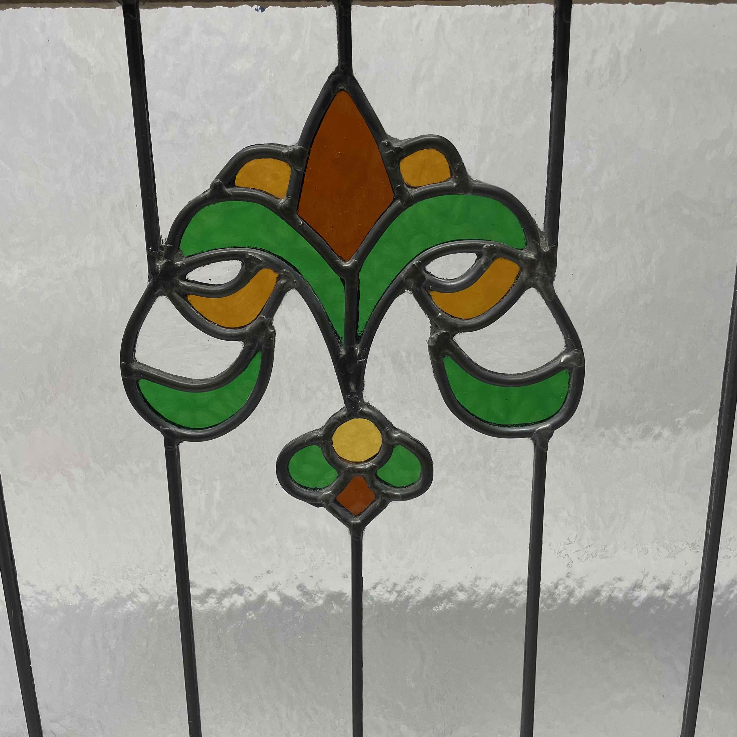 Framed Stained Glass Window - Etsy