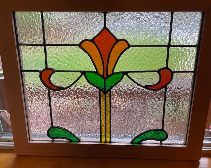 Large Stained Glass Window - Etsy