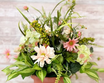 Urn Filler for Spring, Spring Front Porch Planter, Spring Urn Filler ...