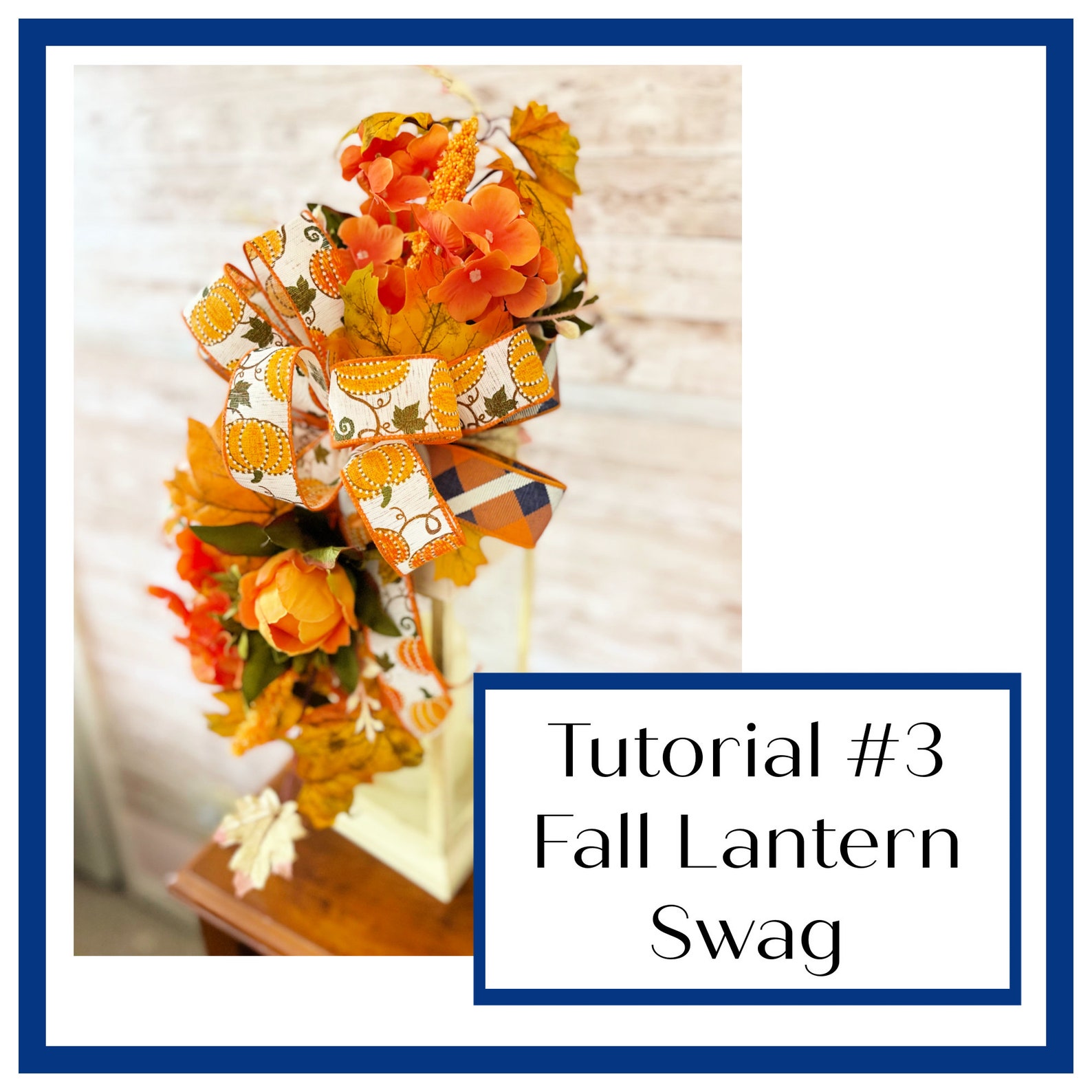 DIY Fall Wreath Tutorial How to Make a Fall Wreath Wreath - Etsy