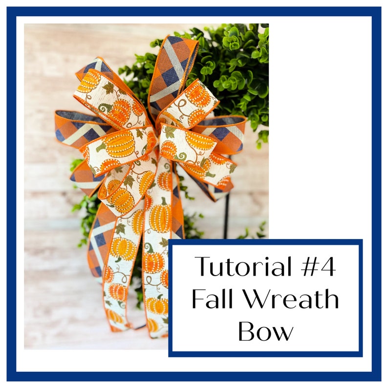 DIY Fall Wreath Tutorial How to Make a Fall Wreath Wreath - Etsy