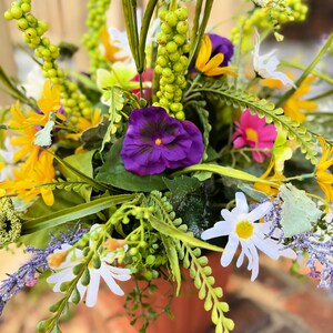 Urn Filler for Spring, Spring Front Porch Planter, Spring Urn Filler ...