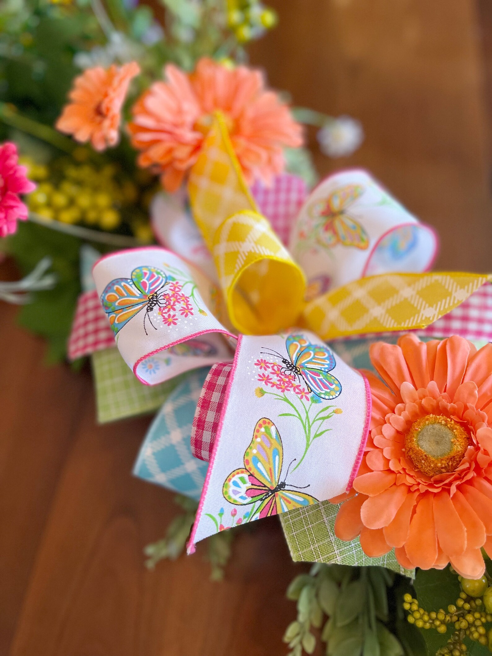 Spring Floral Garland Spring Garland for Mantle Easter - Etsy