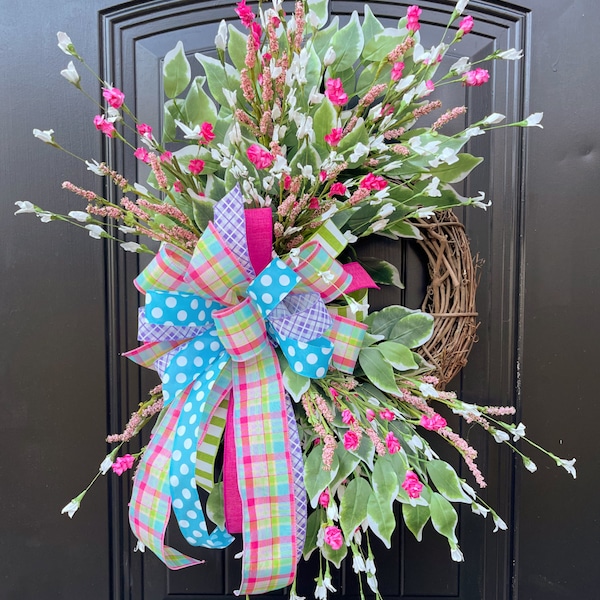 Large Spring Wreath - Etsy