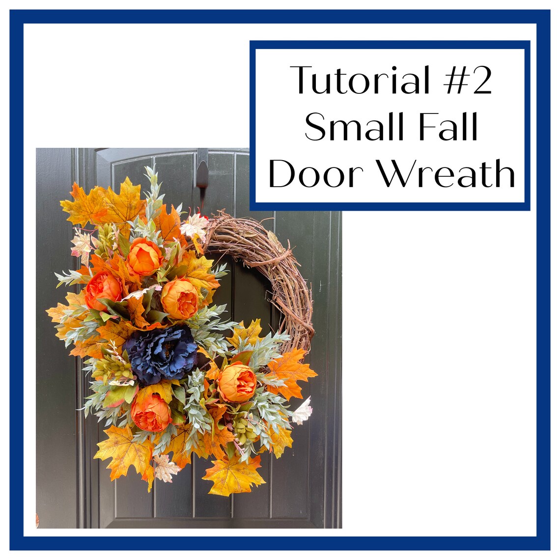 DIY Fall Wreath Tutorial How to Make a Fall Wreath Wreath - Etsy