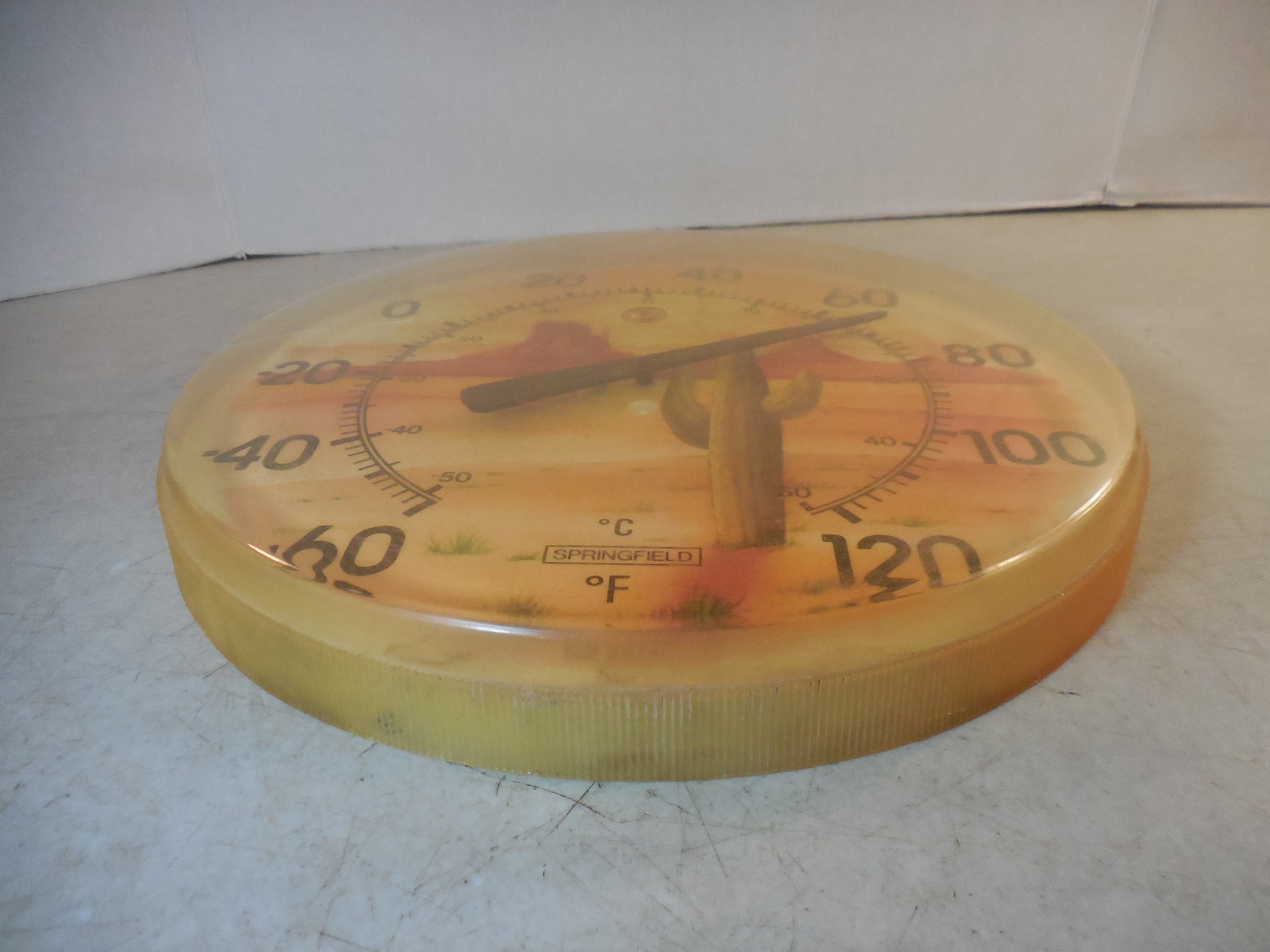 1970's Springfield Indoor Outdoor Thermometer With Saguaro - Etsy