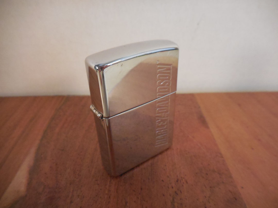 HARLEY DAVIDSON 1999 ZIPPO Lighter With Leather Belt Holster* - Etsy