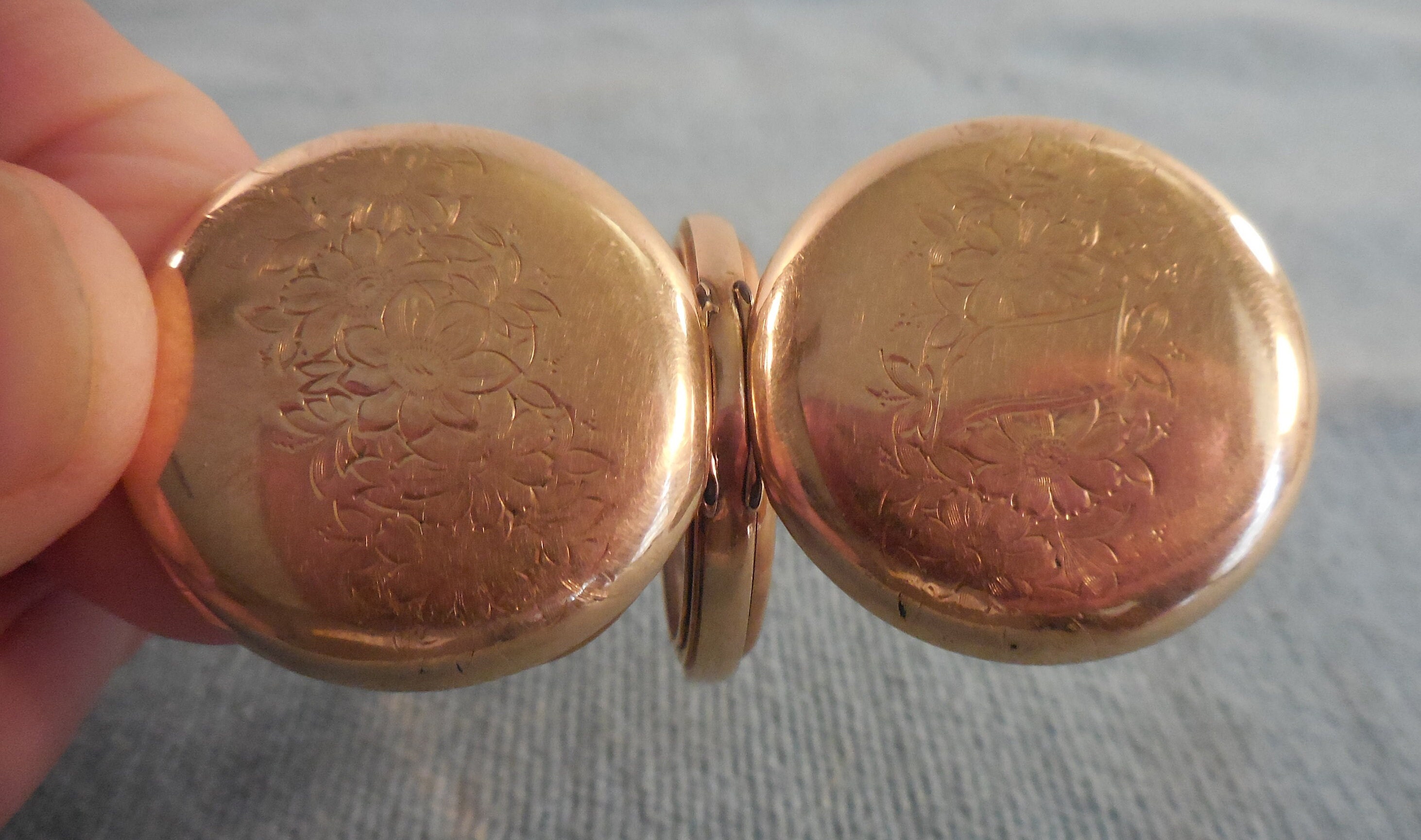 Vintage CWC Co. Gold Filled 25 Yrs. Warranted Crescent Pocket Watch ...