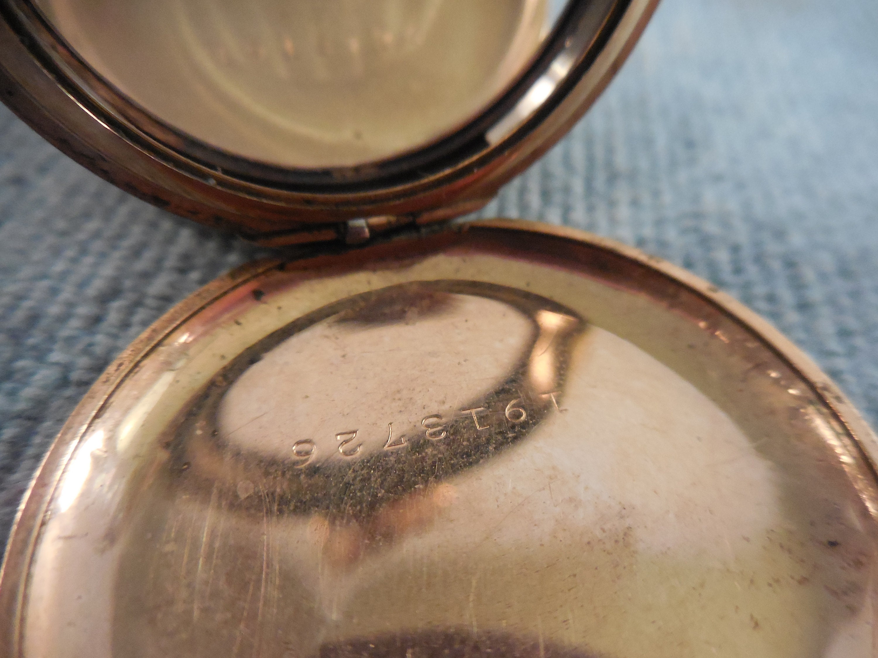 Vintage CWC Co. Gold Filled 25 Yrs. Warranted Crescent Pocket Watch ...