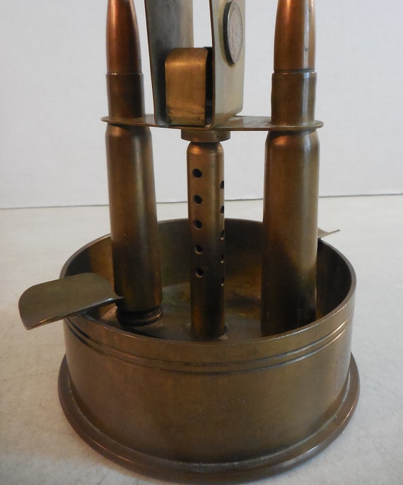 WWII 1944 Artillery Brass Shell Empty Casing Trench Art - Etsy