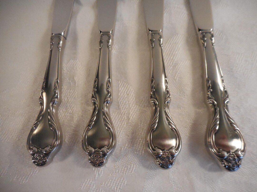 International Lyon QUEENS FANCY Stainless Butter Spreader Knife Set of ...