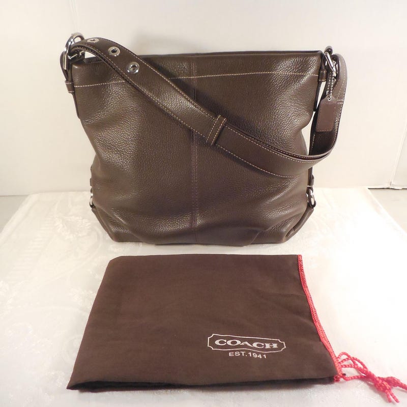 Brown Coach Legacy Bag - Etsy