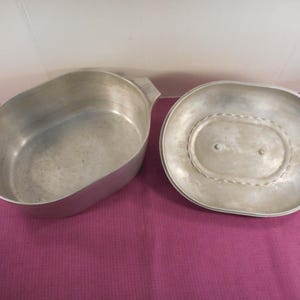 Vintage Wagner Ware Sidney O Magnalite 4265P Aluminum Oval Roaster Lid ...