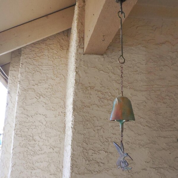 Hummingbird Bell - Etsy