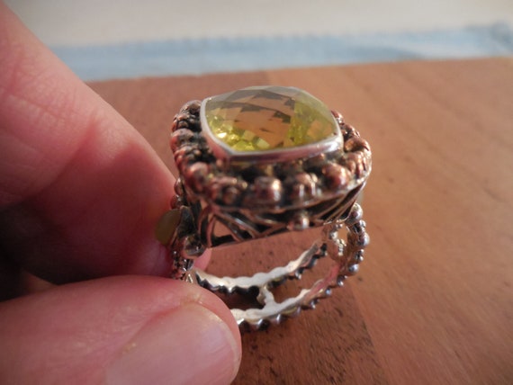 Amy Kahn Russell Lemon Citrine Sterling Silver with C… - Gem