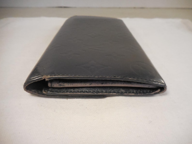 Louis Vuitton LV Mat Gray Wallet Authentic AS IS* Please Read Listing ...