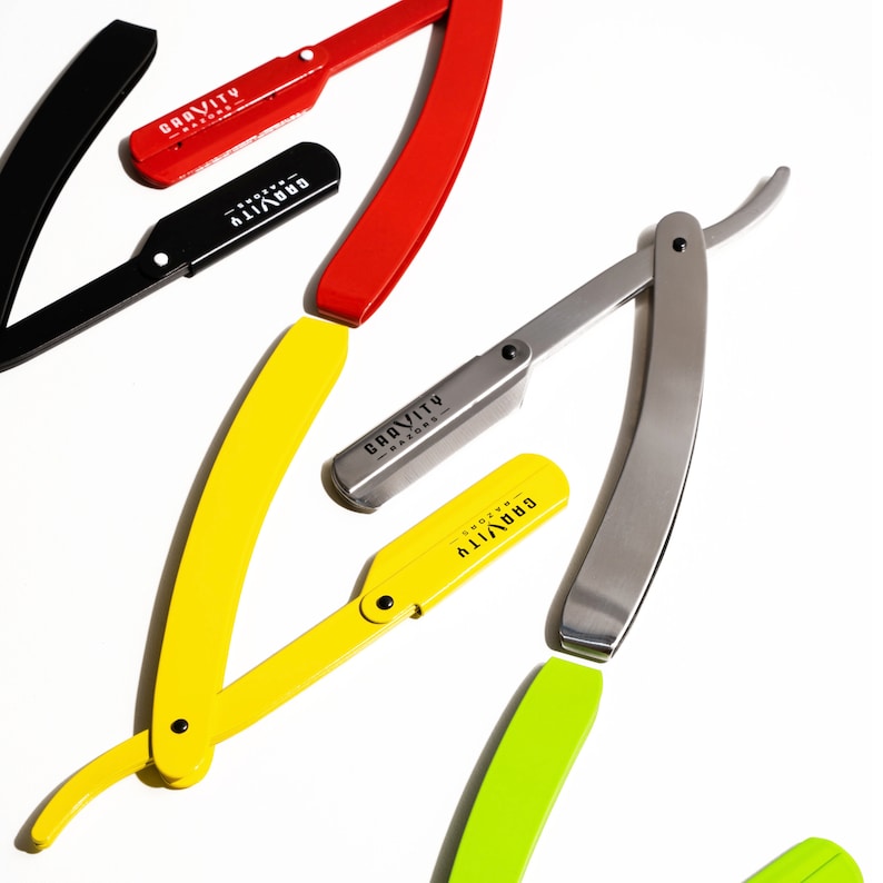 Professional Straight Razor - Minimal Exposure Straight Razor Kit With ...