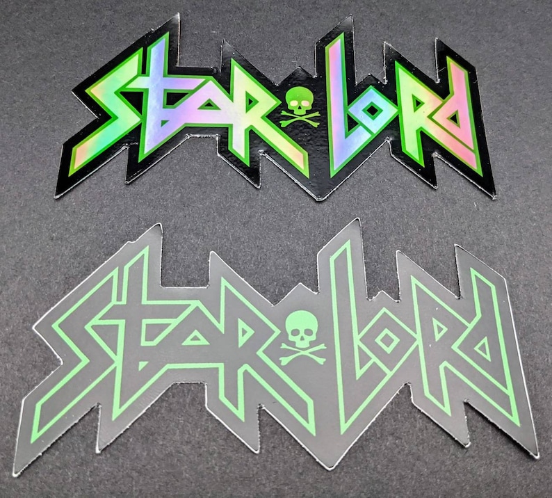 Guardians of the Galaxy Star Lord Band Sticker - Etsy New Zealand