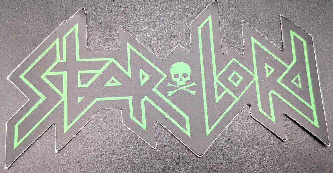 Guardians of the Galaxy Star Lord Band Sticker - Etsy New Zealand