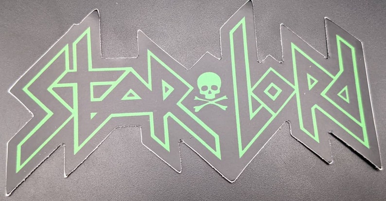 Guardians of the Galaxy Star Lord Band Sticker - Etsy