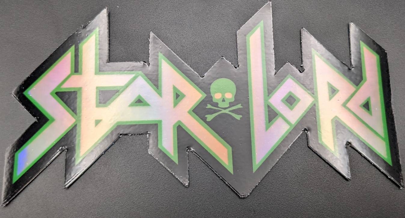 Guardians of the Galaxy Star Lord Band Sticker - Etsy