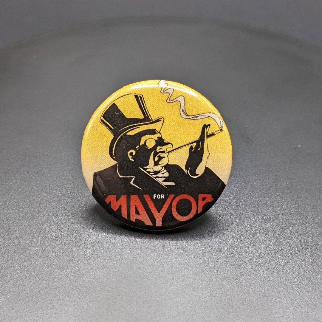 Batman Returns Cobblepot for Mayor Button - Etsy