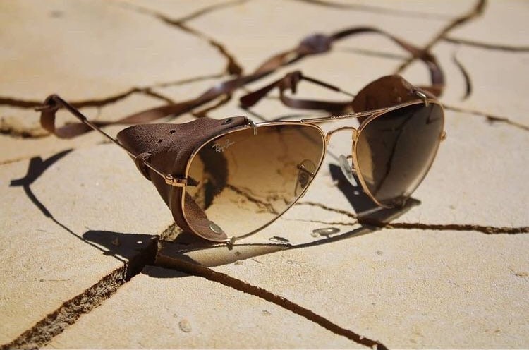 Leather Sideshields for Aviator Style Sunglasses. - Etsy