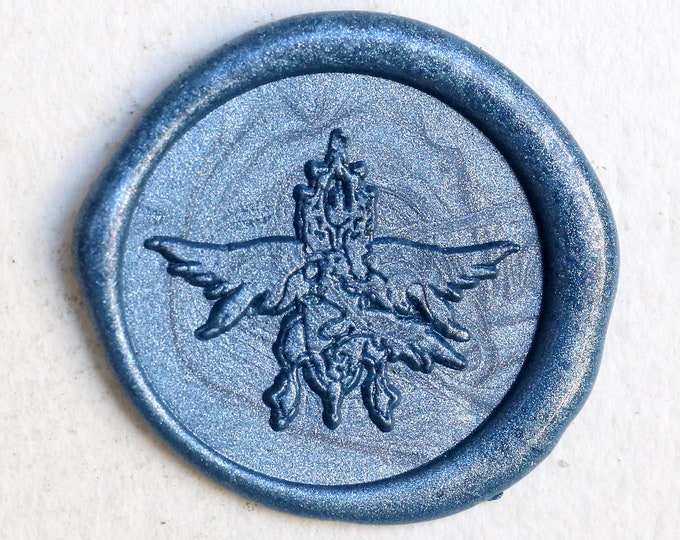 Strahd Zadrovich Family Crest Wax Seal Stamp Vampire Wedding Invitation ...