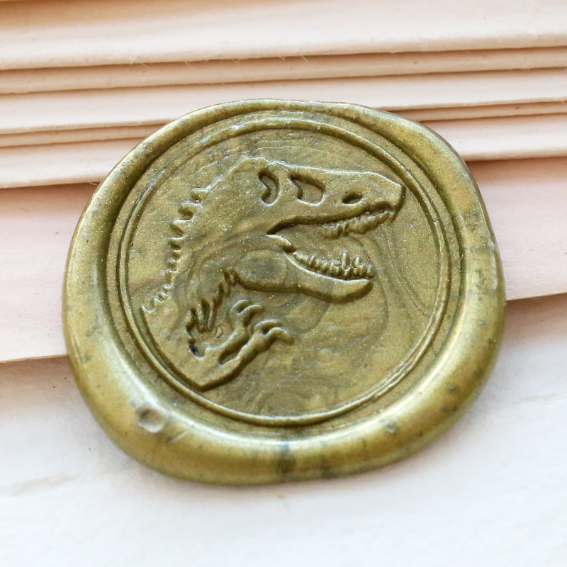 Dinosaur Wax Seal - Etsy