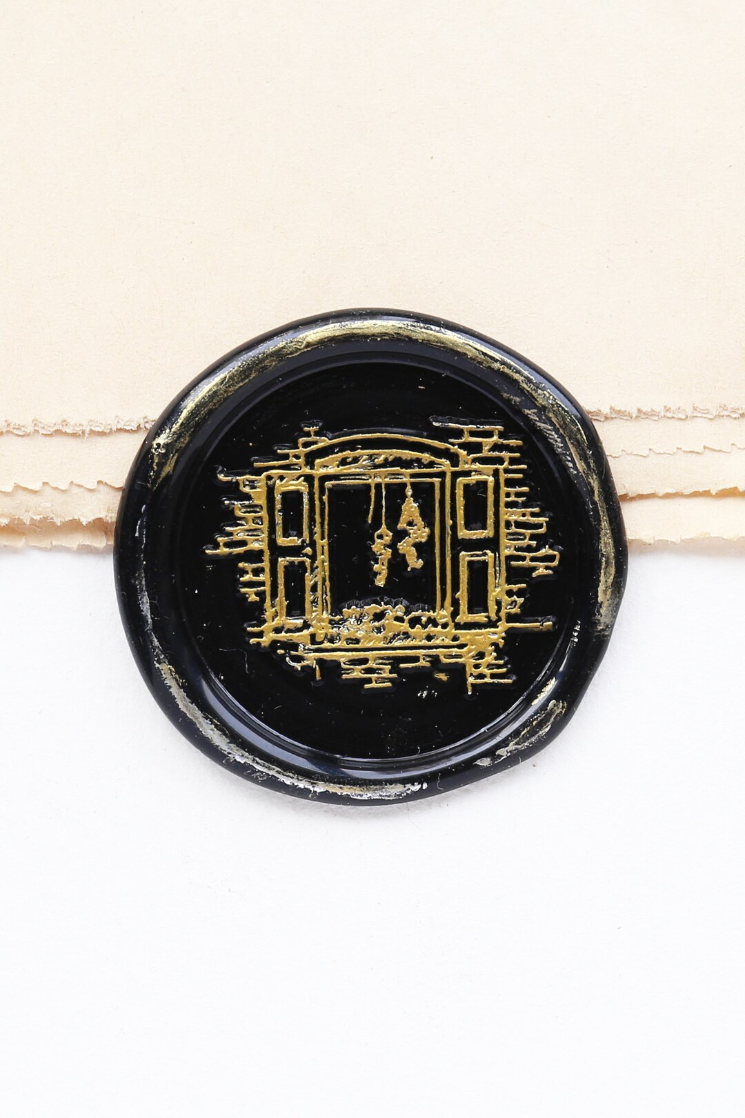 Window Sill and Wind Chimes Wax Seal Stamp /envelop Wax Seal Stamp ...