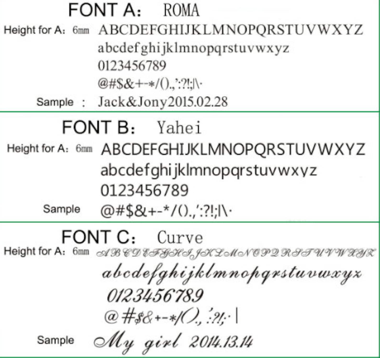 26 Interchangeable Alphabet Letter Stamp With T-slot Holder/customized ...