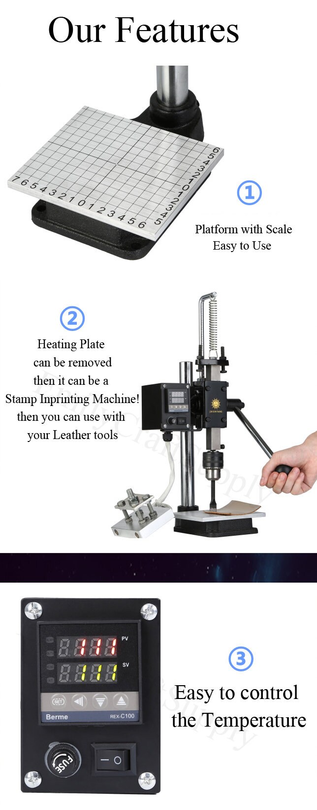 Reliable Hot Foil Gold Stamping Machine，500w Hot Foil Machine ...