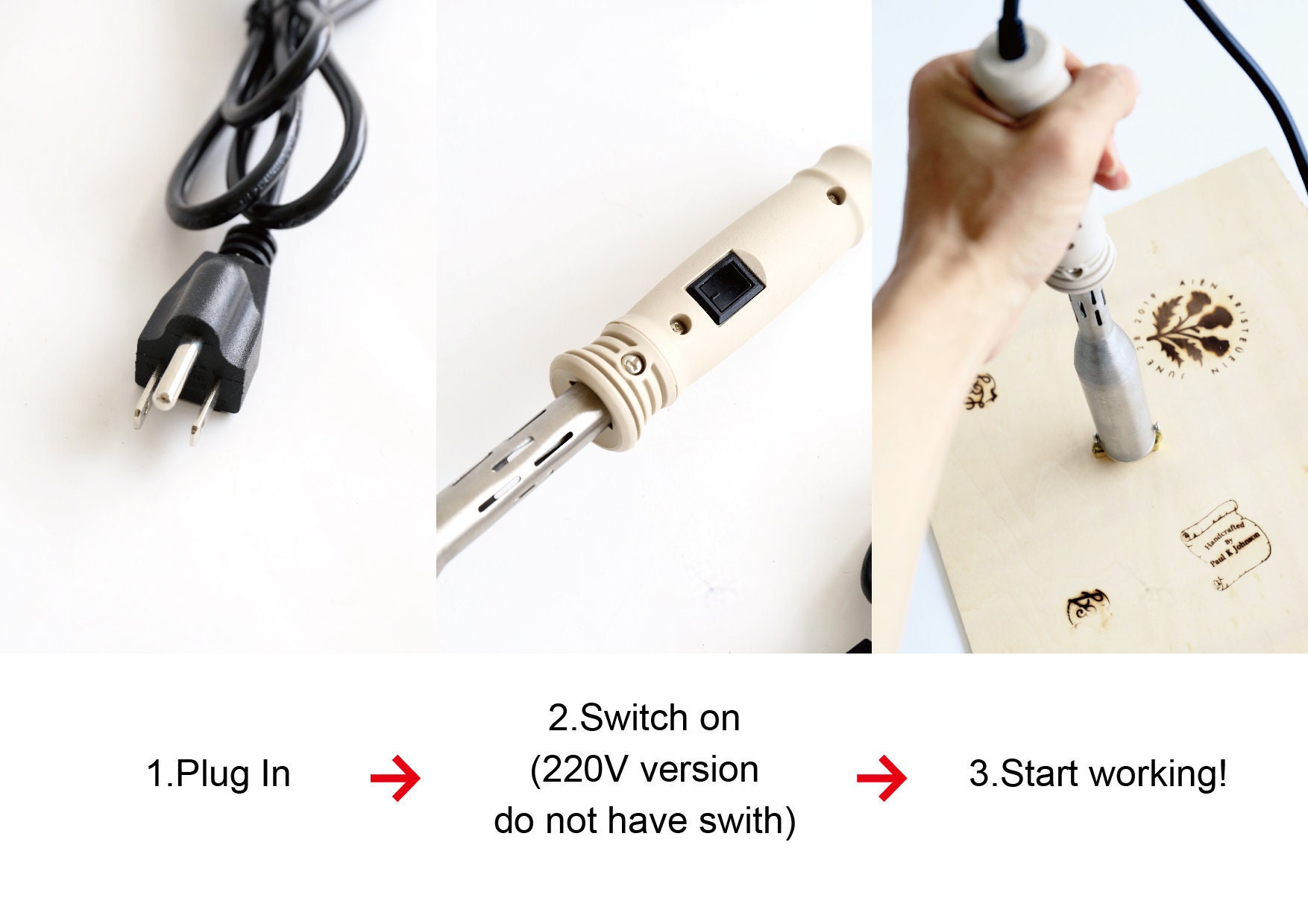 300W Custom Electrical Branding Iron with custom stampWood | Etsy